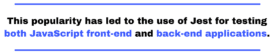Jest testing: A complete tutorial- testim.io