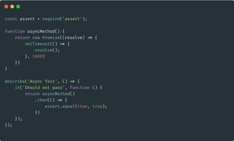 A Helpful Guide to Testing Promises Using Mocha - Testim Blog