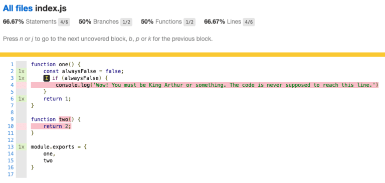 Mocha Code Coverage How To Use Istanbul To Get Going 6311