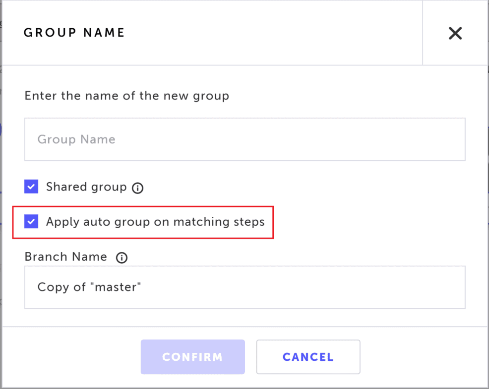 Increase reuse? NEW feature: Auto Grouping! - AI-driven E2E automation ...