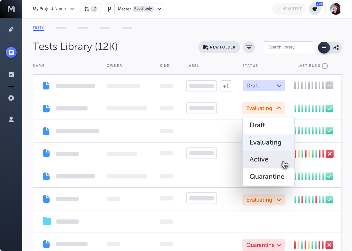 AI End-to-End Automated Testing | Testim