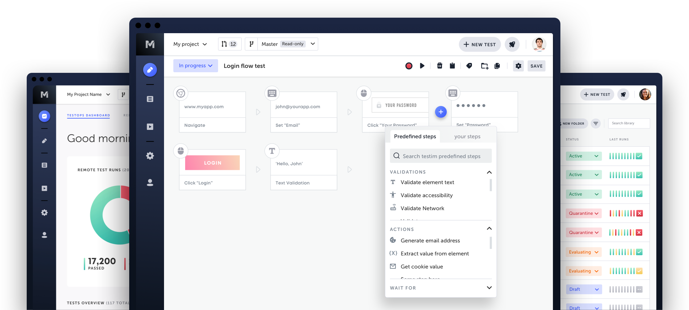 AI End-to-End Automated Testing | Testim