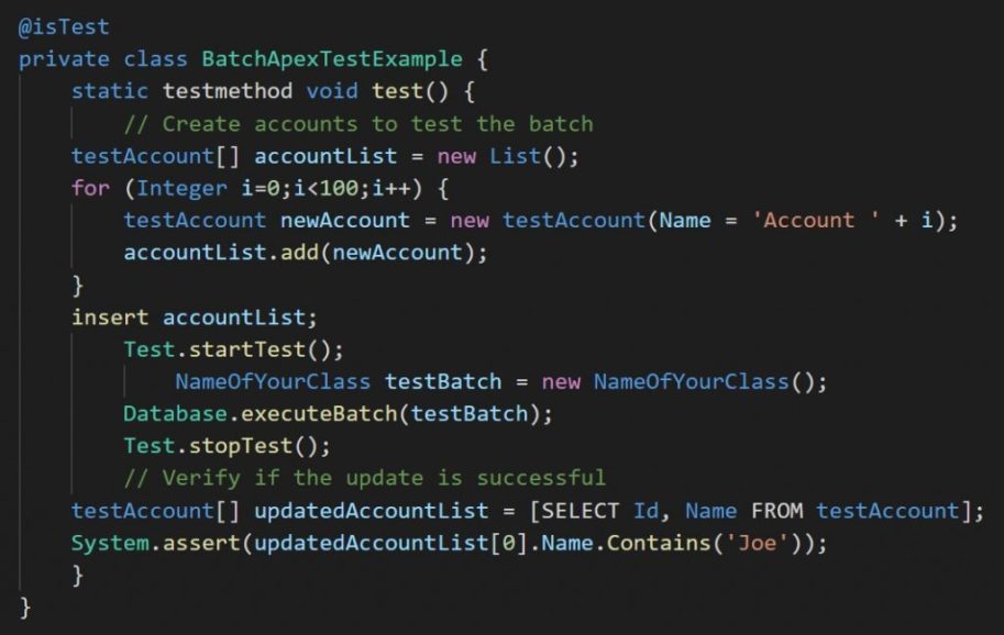Guide To Batch Apex In Salesforce Testing Testim