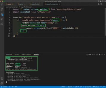 React Testing Library waitFor: Start Using It in 6 Steps - AI-driven ...