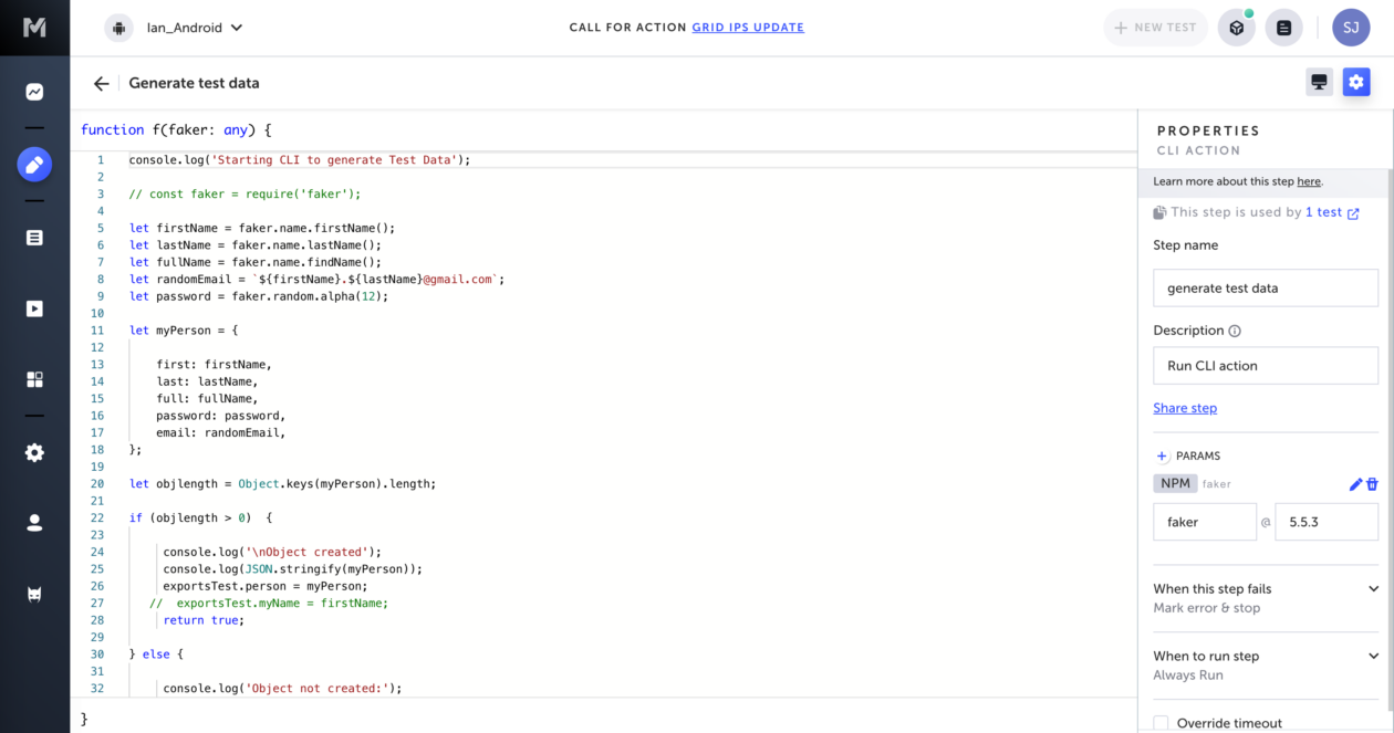 Testim Mobile Ai Driven E2e Automation With Code Like Flexibility For Your Most Resilient Tests