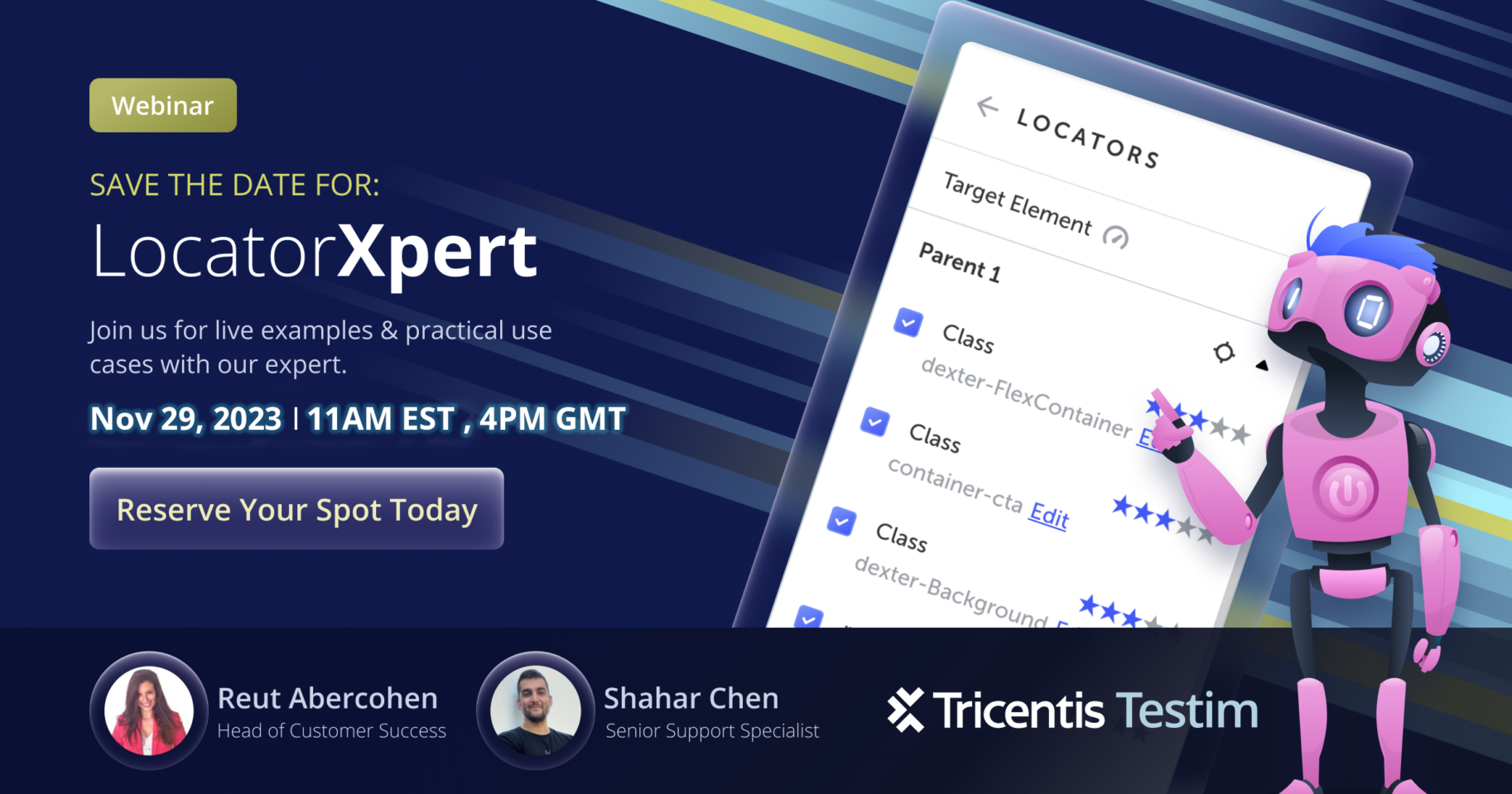 Become a LocatorXpert - Testim.io