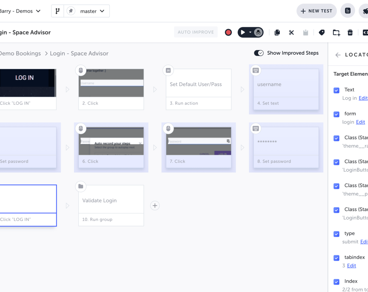 Automated UI and Functional Testing - AI-Powered Stability - Testim.io