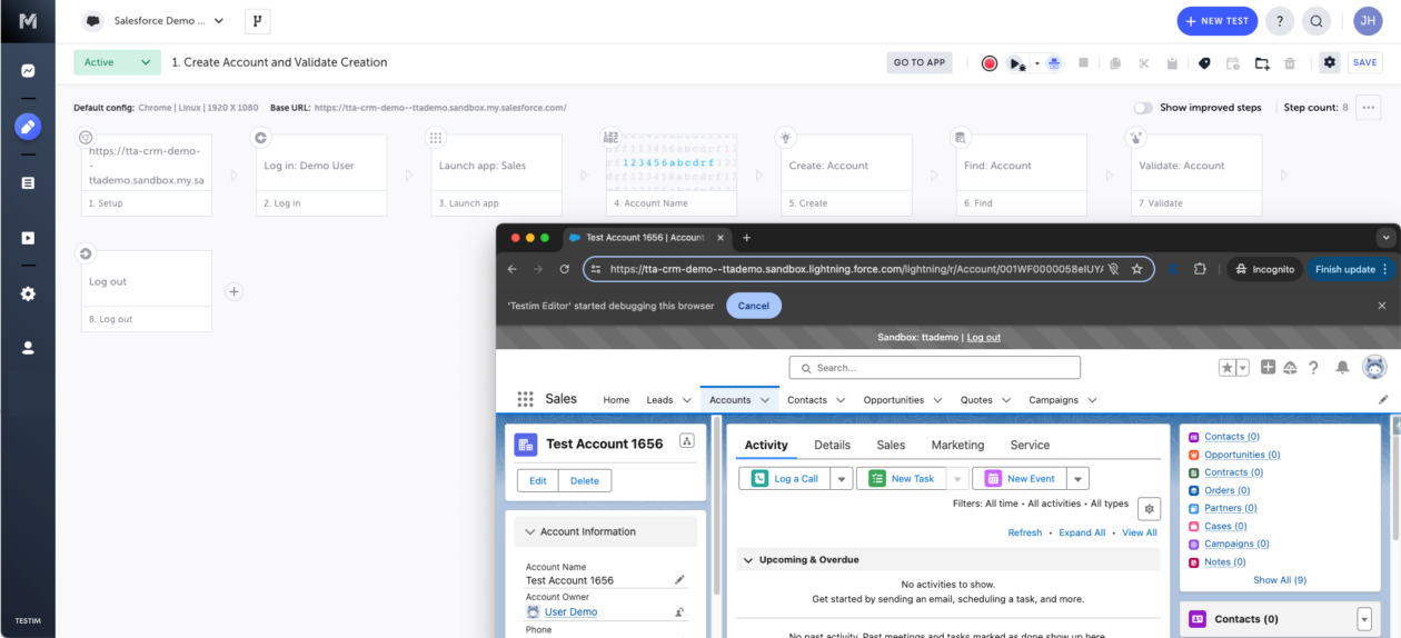 AI - AI-driven E2E automation with code-like flexibility for your most ...